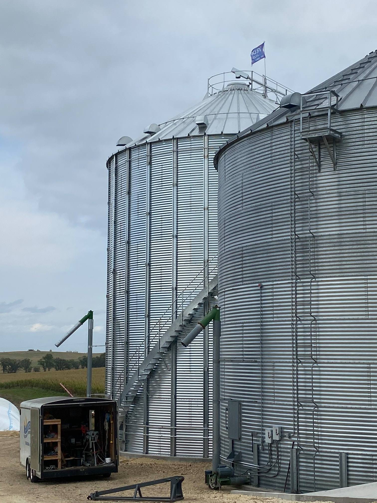 Grain Bin Setup Electrical Needs – McAllister Electrical Services
